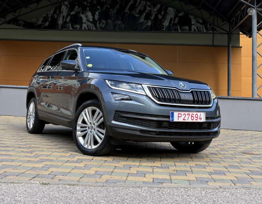 Синий Шкода Kodiaq 2017 в Друскининкай, объемом двигателя 1.97 л и пробегом 188 тыс. км за 20000 €, фото 1 на AUTOMOTO.COM.LV