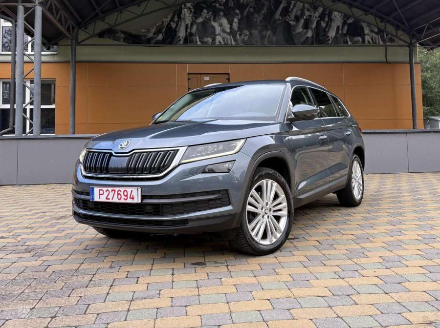 Синий Шкода Kodiaq 2017 в Друскининкай, объемом двигателя 1.97 л и пробегом 188 тыс. км за 20000 €, фото 3 на AUTOMOTO.COM.LV