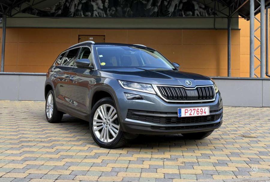 Синий Шкода Kodiaq 2017 в Друскининкай, объемом двигателя 1.97 л и пробегом 188 тыс. км за 20000 €, фото 8 на AUTOMOTO.COM.LV