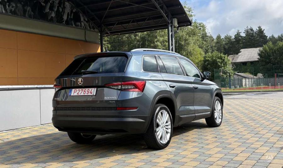 Синий Шкода Kodiaq 2017 в Друскининкай, объемом двигателя 1.97 л и пробегом 188 тыс. км за 20000 €, фото 10 на AUTOMOTO.COM.LV