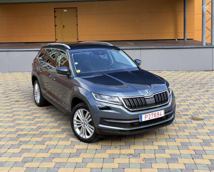 Синий Шкода Kodiaq 2017 в Друскининкай, объемом двигателя 1.97 л и пробегом 188 тыс. км за 20000 €, фото 12 на AUTOMOTO.COM.LV