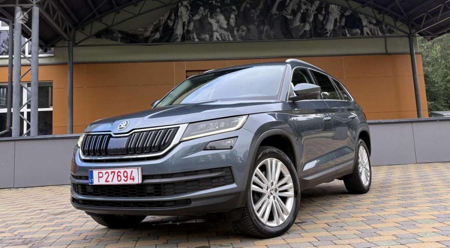Синий Шкода Kodiaq 2017 в Друскининкай, объемом двигателя 1.97 л и пробегом 188 тыс. км за 20000 €, фото 13 на AUTOMOTO.COM.LV