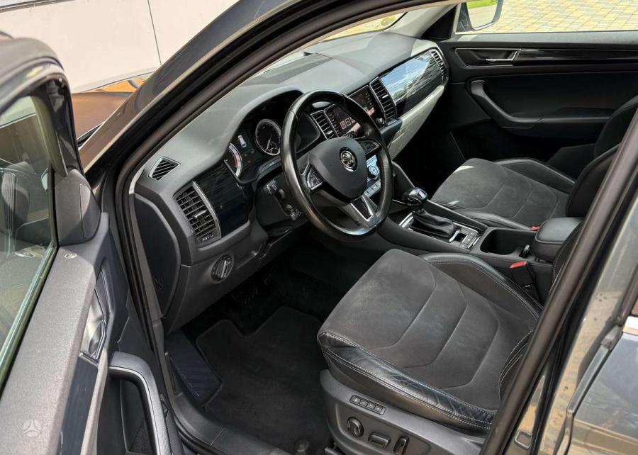 Синий Шкода Kodiaq 2017 в Друскининкай, объемом двигателя 1.97 л и пробегом 188 тыс. км за 20000 €, фото 15 на AUTOMOTO.COM.LV
