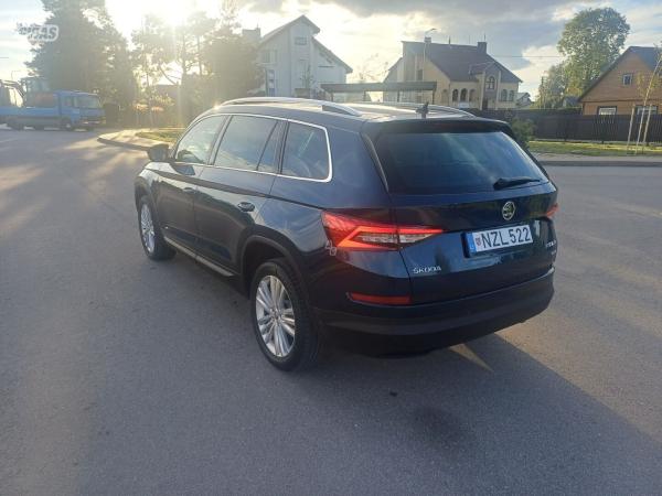Синий Шкода Kodiaq 2017 в Паневежис, объемом двигателя 2.00 л и пробегом 232 тыс. км за 14200 €, фото 4 на AUTOMOTO.COM.LV