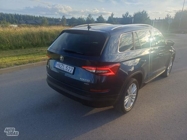 Синий Шкода Kodiaq 2017 в Паневежис, объемом двигателя 2.00 л и пробегом 232 тыс. км за 14200 €, фото 5 на AUTOMOTO.COM.LV