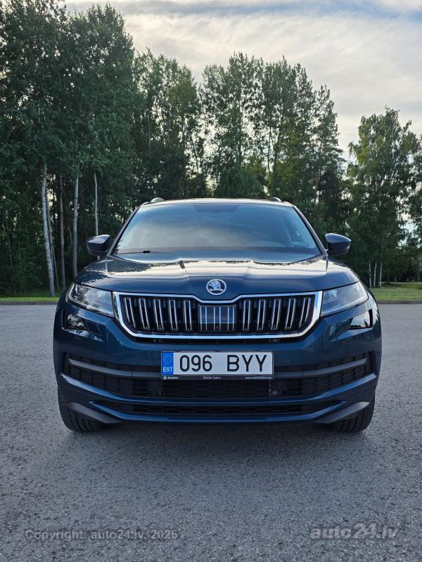 Zils Skoda Kodiaq 2018 Tallina, ar dzinēja tilpumu 1.50 L un nobraukumu 72 tūkst. km par 24100 €, foto 1 vietnē AUTOMOTO.COM.LV