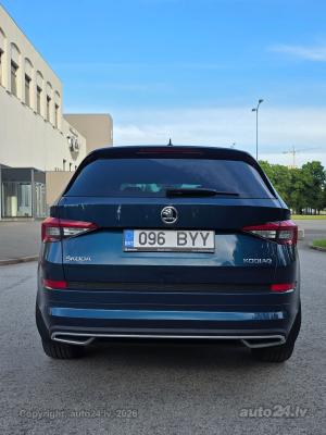 Zils Skoda Kodiaq 2018 Tallina, ar dzinēja tilpumu 1.50 L un nobraukumu 72 tūkst. km par 24100 €, foto 5 vietnē AUTOMOTO.COM.LV