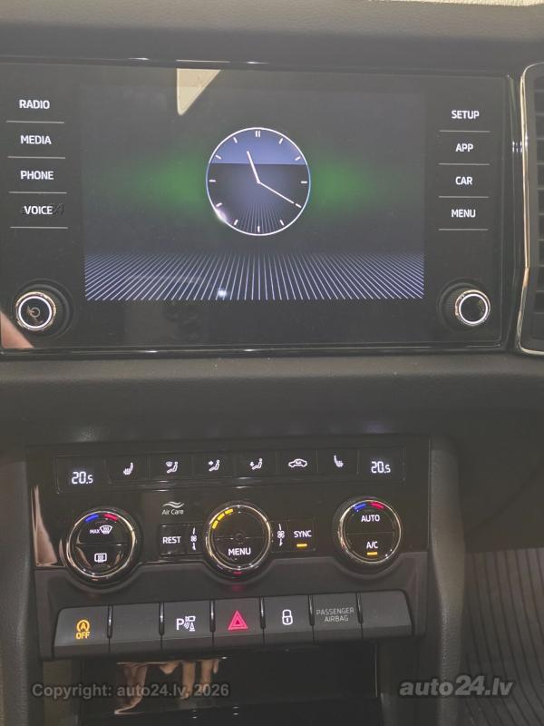 Zils Skoda Kodiaq 2018 Tallina, ar dzinēja tilpumu 1.50 L un nobraukumu 72 tūkst. km par 24100 €, foto 9 vietnē AUTOMOTO.COM.LV