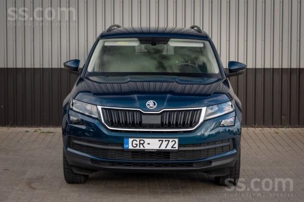 Blue Skoda Kodiaq 2018 in Talsi, with an engine capacity of 1.40 L and mileage of 117 thousand km for 20990 €, photo 2 on AUTOMOTO.COM.LV