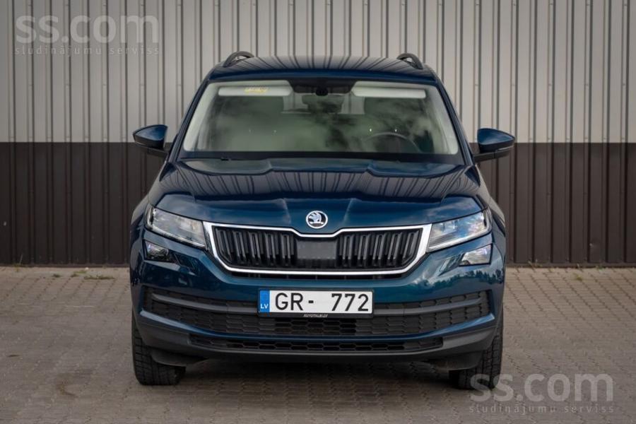 Синий Шкода Kodiaq 2018 в Талси, объемом двигателя 1.40 л и пробегом 117 тыс. км за 20690 €, фото 2 на AUTOMOTO.COM.LV