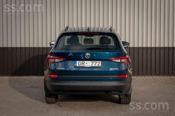 Blue Skoda Kodiaq 2018 in Talsi, with an engine capacity of 1.40 L and mileage of 117 thousand km for 20990 €, photo 5 on AUTOMOTO.COM.LV