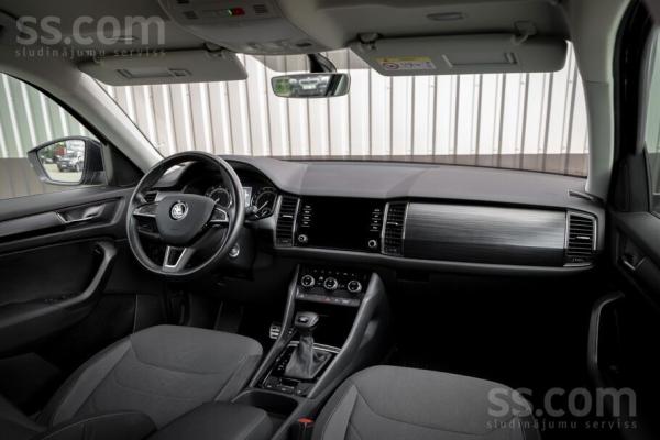 Blue Skoda Kodiaq 2018 in Talsi, with an engine capacity of 1.40 L and mileage of 117 thousand km for 20990 €, photo 8 on AUTOMOTO.COM.LV