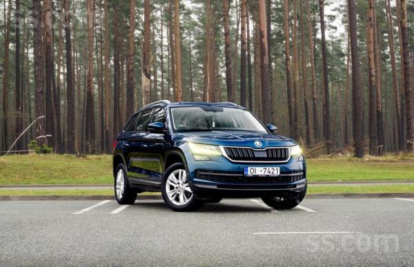 Zils Skoda Kodiaq 2018 Rīga, ar dzinēja tilpumu 1.40 L un nobraukumu 235 tūkst. km par 17990 €, foto 2 vietnē AUTOMOTO.COM.LV