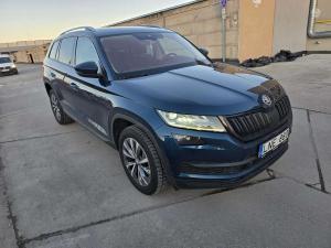 Blue Skoda Kodiaq 2018 in Kaunas, with an engine capacity of 1.97 L and mileage of 280 thousand km for 19000 €, photo 2 on AUTOMOTO.COM.LV