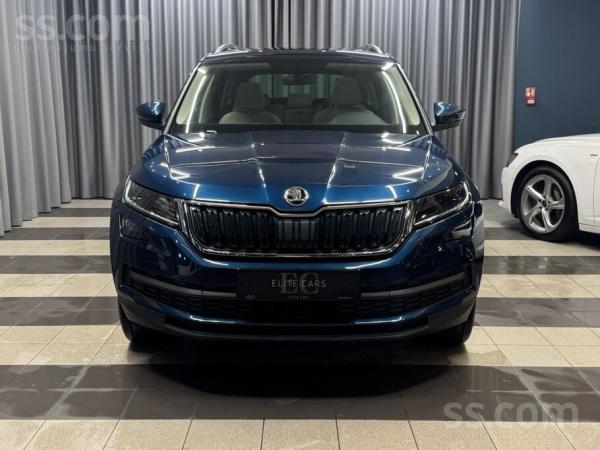 Blue Skoda Kodiaq 2018 in Riga, with an engine capacity of 2.00 L and mileage of 159 thousand km for 19990 €, photo 2 on AUTOMOTO.COM.LV