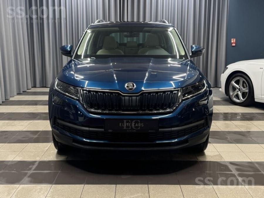 Синий Шкода Kodiaq 2018 в Рига, объемом двигателя 2.00 л и пробегом 159 тыс. км за 19990 €, фото 2 на AUTOMOTO.COM.LV