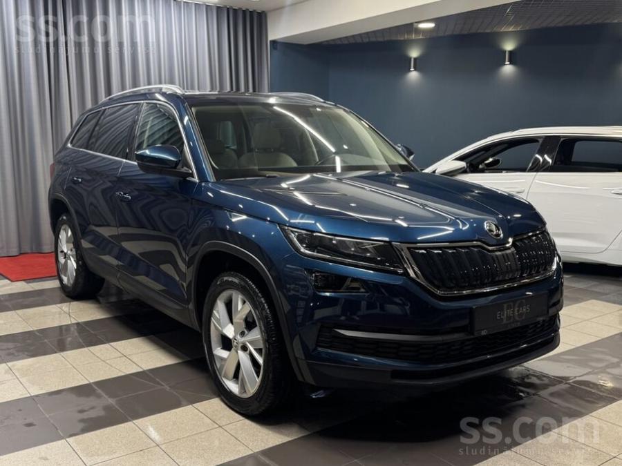 Синий Шкода Kodiaq 2018 в Рига, объемом двигателя 2.00 л и пробегом 159 тыс. км за 19990 €, фото 3 на AUTOMOTO.COM.LV