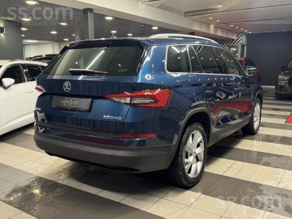 Blue Skoda Kodiaq 2018 in Riga, with an engine capacity of 2.00 L and mileage of 159 thousand km for 19990 €, photo 4 on AUTOMOTO.COM.LV