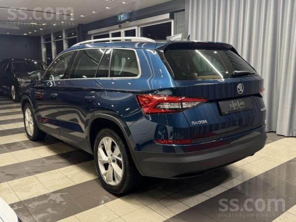 Blue Skoda Kodiaq 2018 in Riga, with an engine capacity of 2.00 L and mileage of 159 thousand km for 19990 €, photo 6 on AUTOMOTO.COM.LV