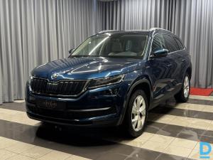 Blue Skoda Kodiaq 2018 in Marupe, with an engine capacity of 2.00 L and mileage of 159 thousand km for 19990 €, photo  on AUTOMOTO.COM.LV