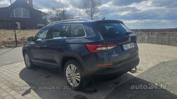 Zils Skoda Kodiaq 2018 Rapla, ar dzinēja tilpumu 2.00 L un nobraukumu 223 tūkst. km par 21900 €, foto 6 vietnē AUTOMOTO.COM.LV