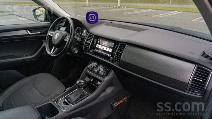 Zils Skoda Kodiaq 2018 Rīga, ar dzinēja tilpumu 1.40 L un nobraukumu 235 tūkst. km par 15791 €, foto 11 vietnē AUTOMOTO.COM.LV