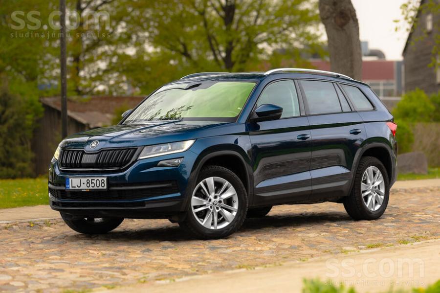 Синий Шкода Kodiaq 2018 в Елгава, объемом двигателя 2.00 л и пробегом 194 тыс. км за 17850 €, фото 3 на AUTOMOTO.COM.LV