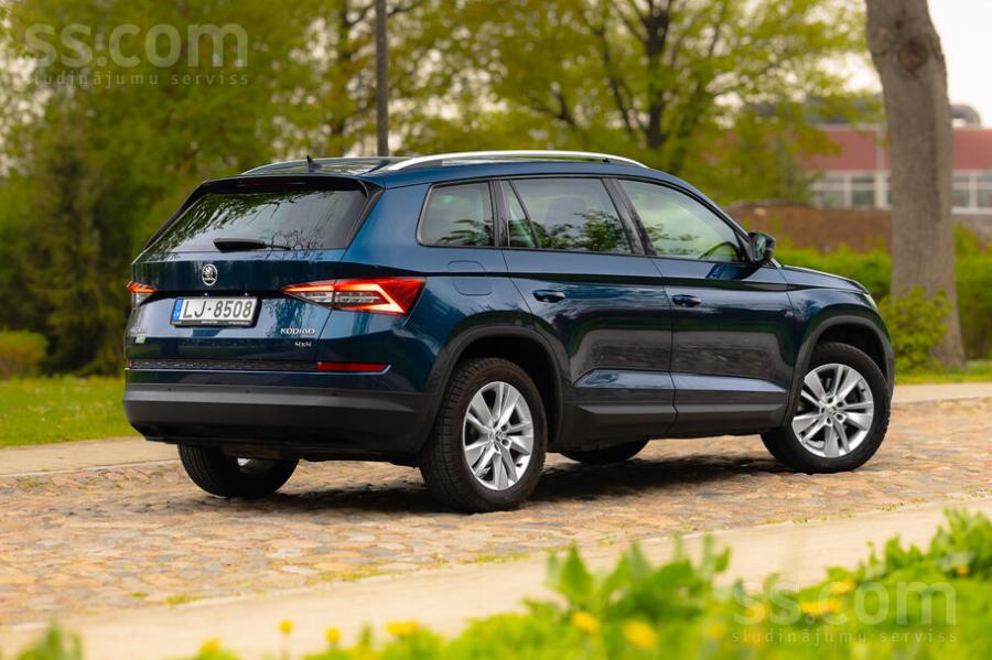 Синий Шкода Kodiaq 2018 в Елгава, объемом двигателя 2.00 л и пробегом 194 тыс. км за 17850 €, фото 4 на AUTOMOTO.COM.LV