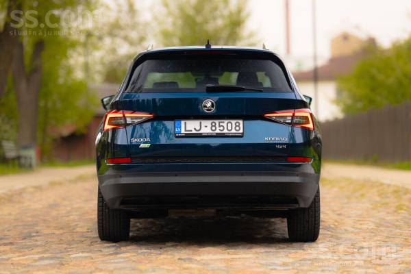 Синий Шкода Kodiaq 2018 в Елгава, объемом двигателя 2.00 л и пробегом 194 тыс. км за 17850 €, фото 5 на AUTOMOTO.COM.LV