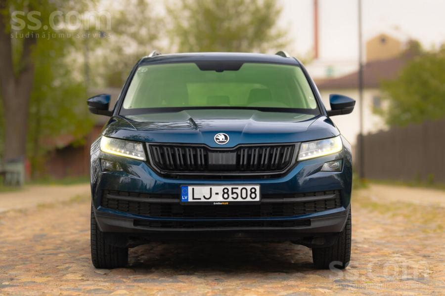 Синий Шкода Kodiaq 2018 в Елгава, объемом двигателя 2.00 л и пробегом 194 тыс. км за 17850 €, фото 7 на AUTOMOTO.COM.LV