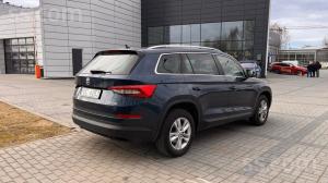 Blue Skoda Kodiaq 2018 in Riga, with an engine capacity of 1.50 L and mileage of 107 thousand km for 18900 €, photo 5 on AUTOMOTO.COM.LV