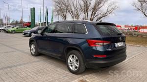 Blue Skoda Kodiaq 2018 in Riga, with an engine capacity of 1.50 L and mileage of 107 thousand km for 18900 €, photo 6 on AUTOMOTO.COM.LV
