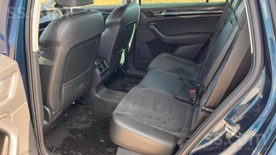 Blue Skoda Kodiaq 2018 in Riga, with an engine capacity of 1.50 L and mileage of 107 thousand km for 18900 €, photo 10 on AUTOMOTO.COM.LV