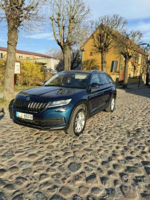 Blue Skoda Kodiaq 2018 in Jelgava, with an engine capacity of 2.00 L and mileage of 194 thousand km for 19299 €, photo 4 on AUTOMOTO.COM.LV