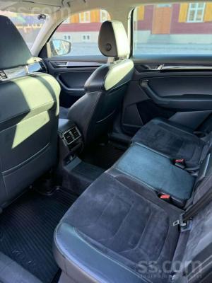 Blue Skoda Kodiaq 2018 in Jelgava, with an engine capacity of 2.00 L and mileage of 194 thousand km for 19299 €, photo 8 on AUTOMOTO.COM.LV