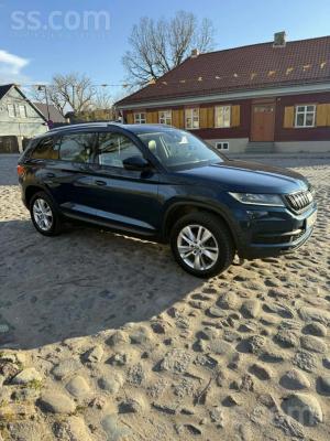 Blue Skoda Kodiaq 2018 in Jelgava, with an engine capacity of 2.00 L and mileage of 194 thousand km for 19299 €, photo 17 on AUTOMOTO.COM.LV