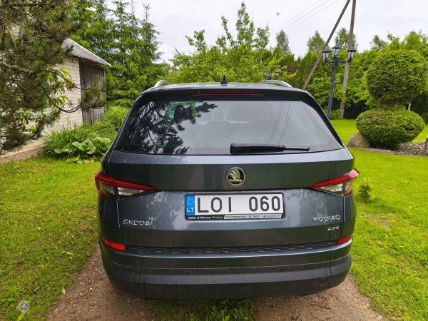Blue Skoda Kodiaq 2018 in Utena, with an engine capacity of 1.97 L and mileage of 2241 thousand km for 20600 €, photo 2 on AUTOMOTO.COM.LV