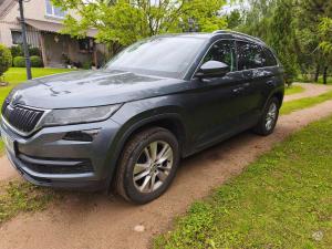 Blue Skoda Kodiaq 2018 in Utena, with an engine capacity of 1.97 L and mileage of 2241 thousand km for 20600 €, photo 4 on AUTOMOTO.COM.LV