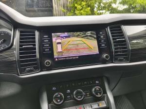 Blue Skoda Kodiaq 2018 in Utena, with an engine capacity of 1.97 L and mileage of 2241 thousand km for 20600 €, photo 6 on AUTOMOTO.COM.LV