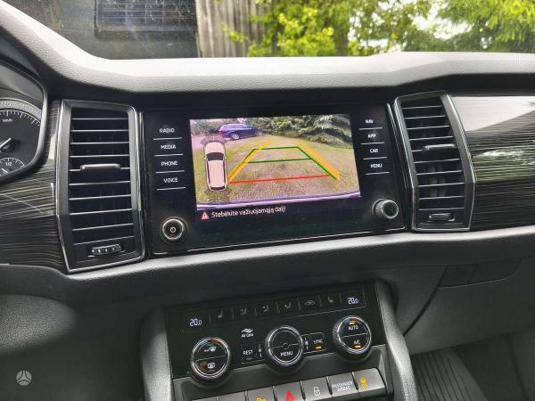 Blue Skoda Kodiaq 2018 in Utena, with an engine capacity of 1.97 L and mileage of 2241 thousand km for 20600 €, photo 6 on AUTOMOTO.COM.LV