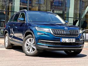 Синий Шкода Kodiaq 2018 в Рига, объемом двигателя 2.00 л и пробегом 139 тыс. км за 19900 €, фото 3 на AUTOMOTO.COM.LV