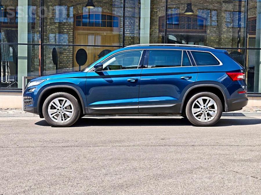 Синий Шкода Kodiaq 2018 в Рига, объемом двигателя 2.00 л и пробегом 139 тыс. км за 19900 €, фото 7 на AUTOMOTO.COM.LV