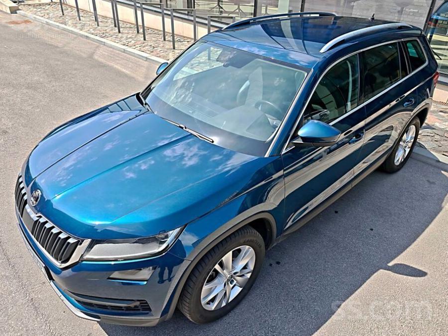 Синий Шкода Kodiaq 2018 в Рига, объемом двигателя 2.00 л и пробегом 139 тыс. км за 19900 €, фото 9 на AUTOMOTO.COM.LV
