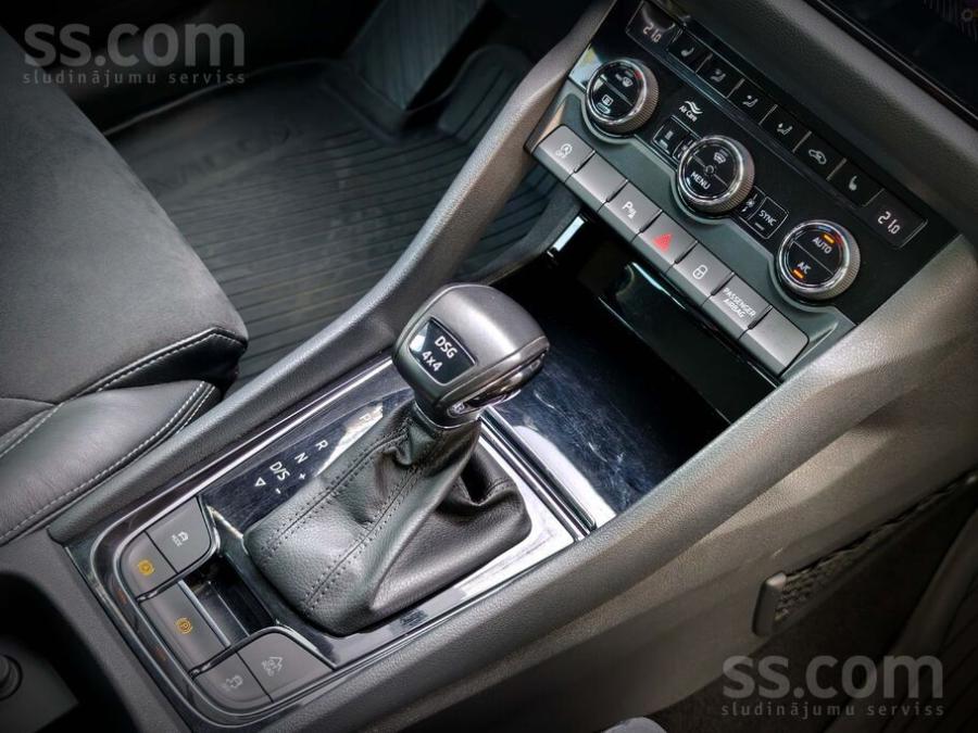 Синий Шкода Kodiaq 2018 в Рига, объемом двигателя 2.00 л и пробегом 139 тыс. км за 19900 €, фото 17 на AUTOMOTO.COM.LV