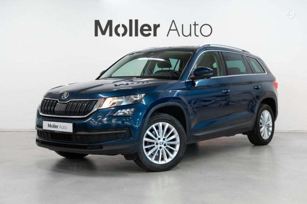 Blue Skoda Kodiaq 2018 in Vilnius, with an engine capacity of 2.00 L and mileage of 255 thousand km for 16900 €, photo 1 on AUTOMOTO.COM.LV