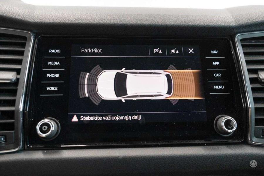 Синий Шкода Kodiaq 2018 в Вильнюс, объемом двигателя 2.00 л и пробегом 255 тыс. км за 16900 €, фото 12 на AUTOMOTO.COM.LV