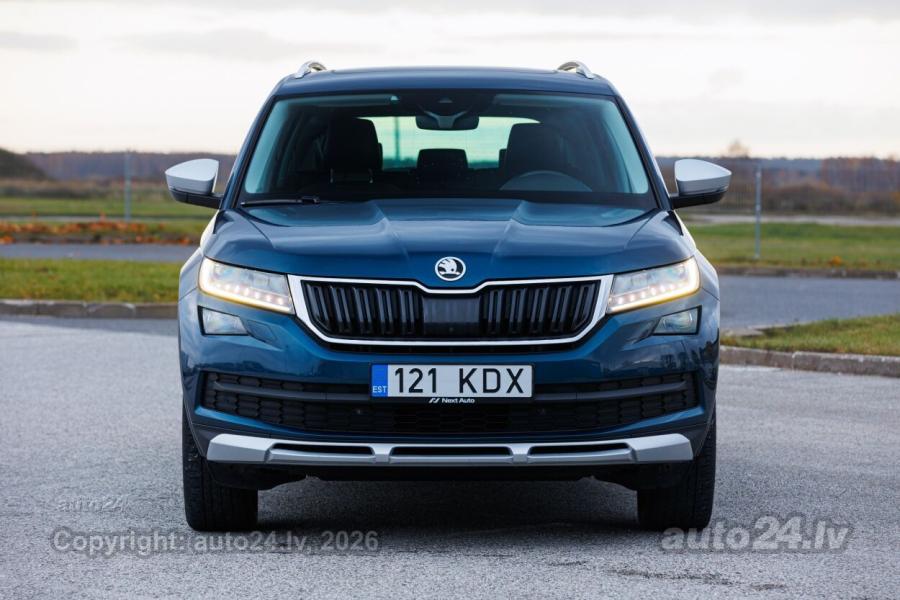 Zils Skoda Kodiaq 2018 Tallina, ar dzinēja tilpumu 2.00 L un nobraukumu 181 tūkst. km par 22250 €, foto 3 vietnē AUTOMOTO.COM.LV