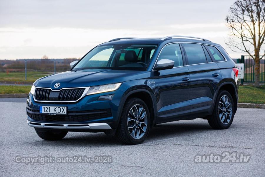 Zils Skoda Kodiaq 2018 Tallina, ar dzinēja tilpumu 2.00 L un nobraukumu 181 tūkst. km par 22250 €, foto 4 vietnē AUTOMOTO.COM.LV