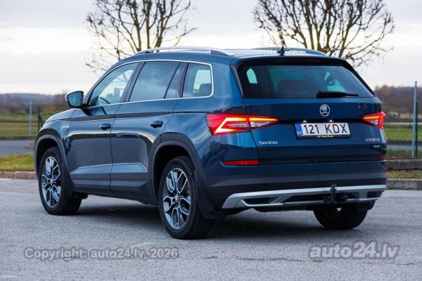 Blue Skoda Kodiaq 2018 in Tallinn, with an engine capacity of 2.00 L and mileage of 181 thousand km for 22250 €, photo 5 on AUTOMOTO.COM.LV