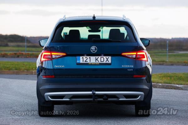 Blue Skoda Kodiaq 2018 in Tallinn, with an engine capacity of 2.00 L and mileage of 181 thousand km for 22250 €, photo 6 on AUTOMOTO.COM.LV